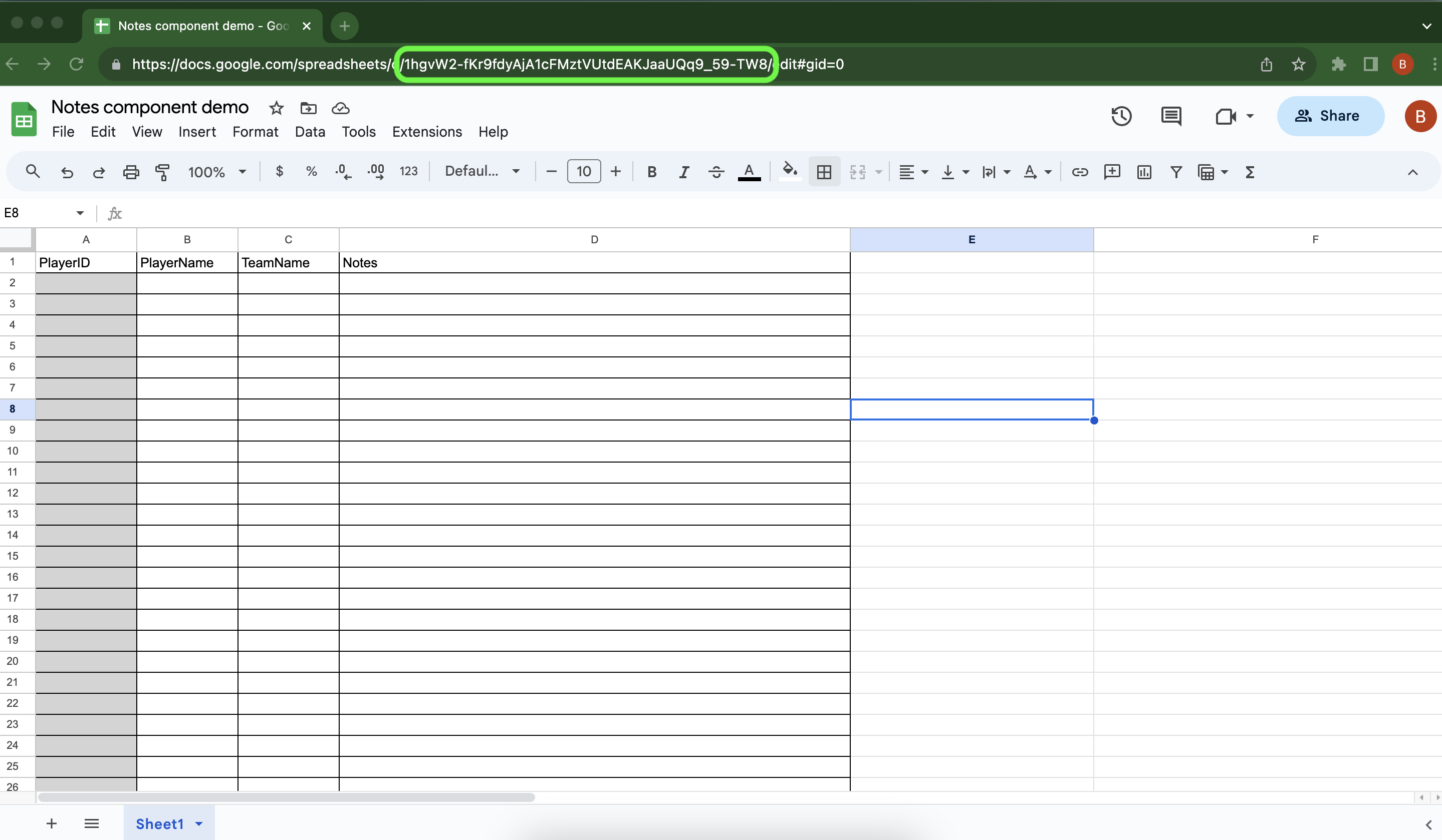 Notes on Custom Pages